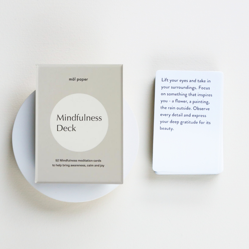 Mindfulness Meditation Card Deck – Self Cared