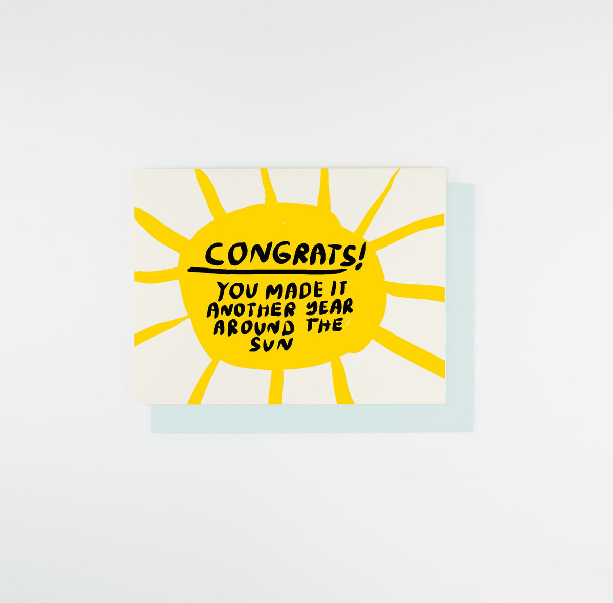 Congrats Birthday Card – Self Cared