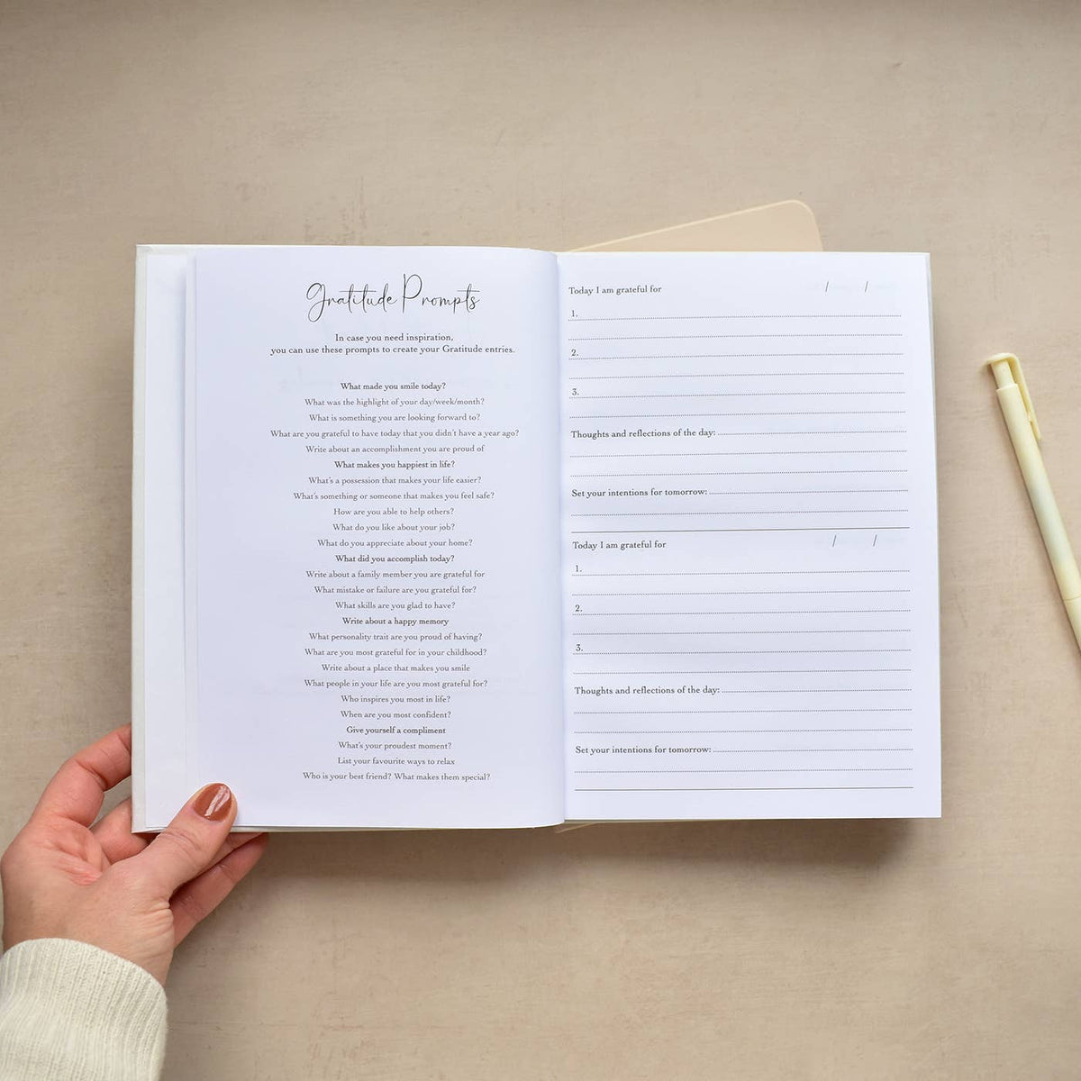 Daily Guided Gratitude Journal – Self Cared