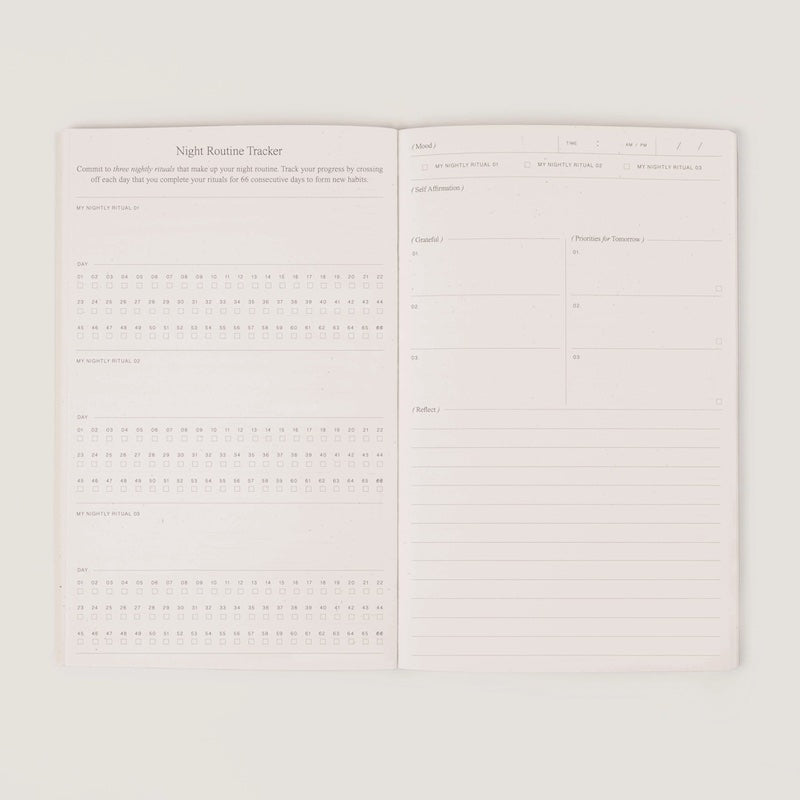 Night Routine Journal – Self Cared