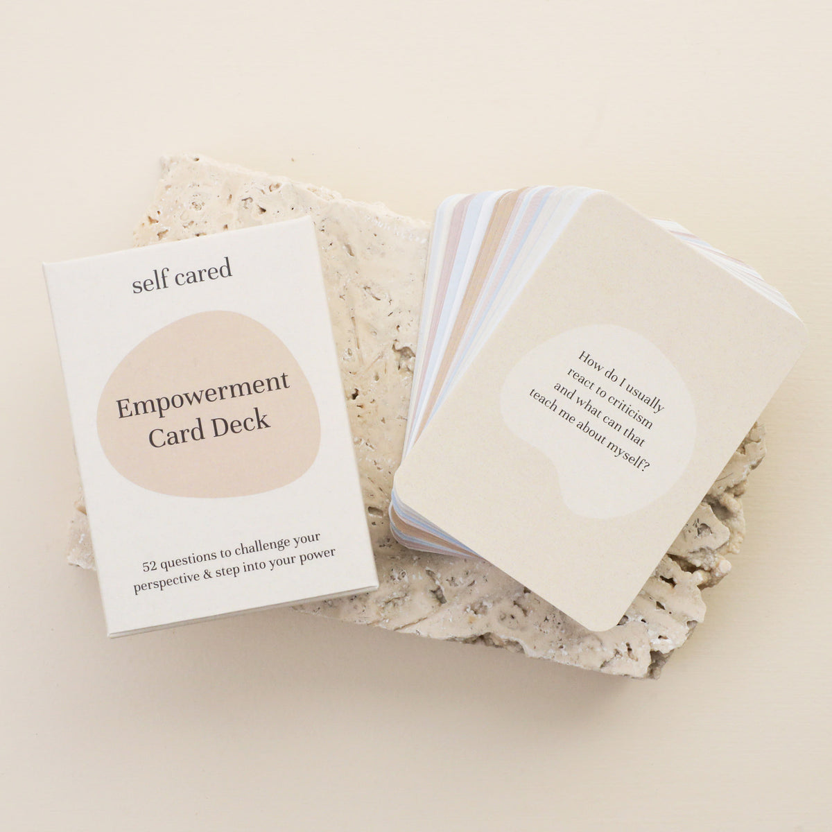 Empowerment Card Deck – Self Cared
