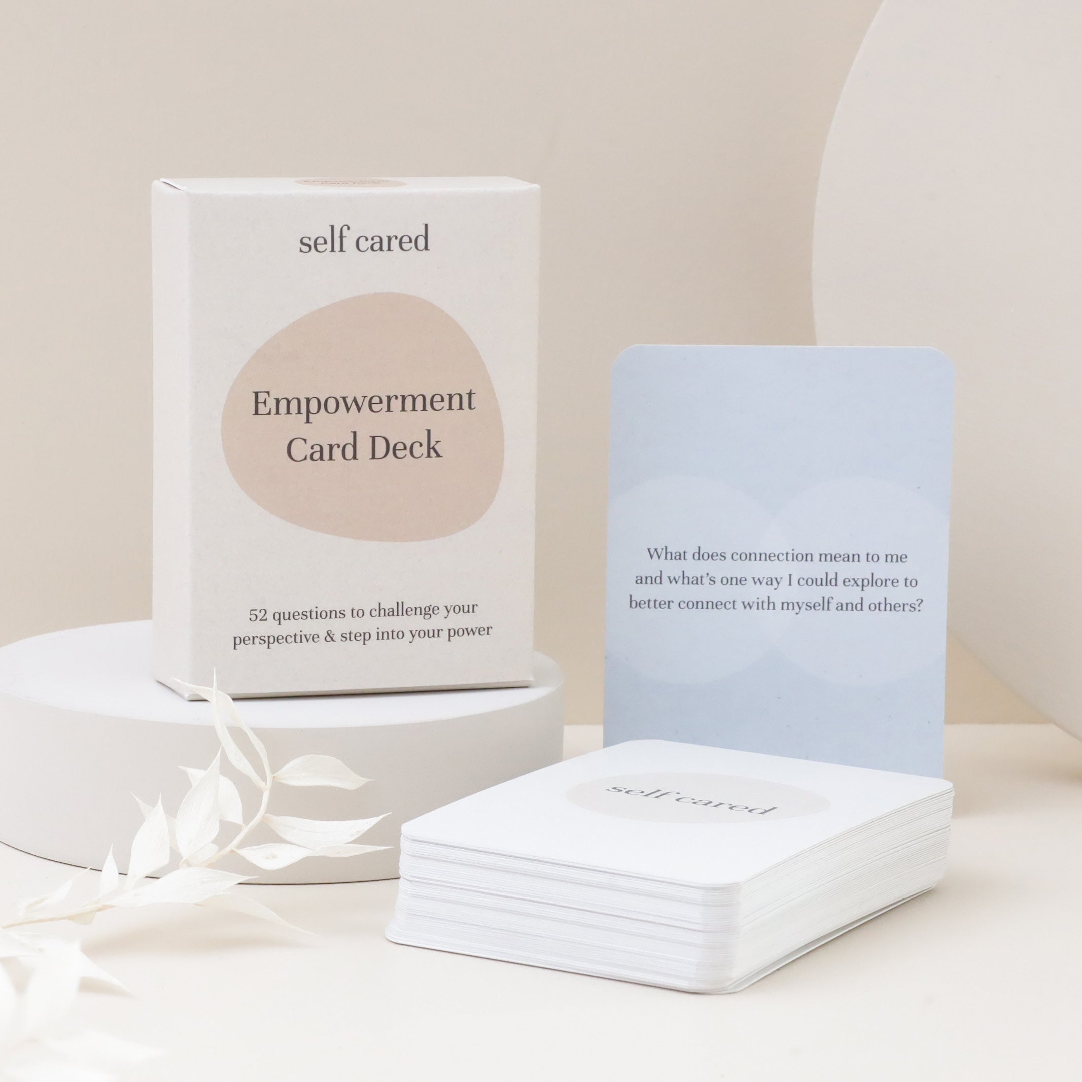 Empowerment Card Deck – Self Cared