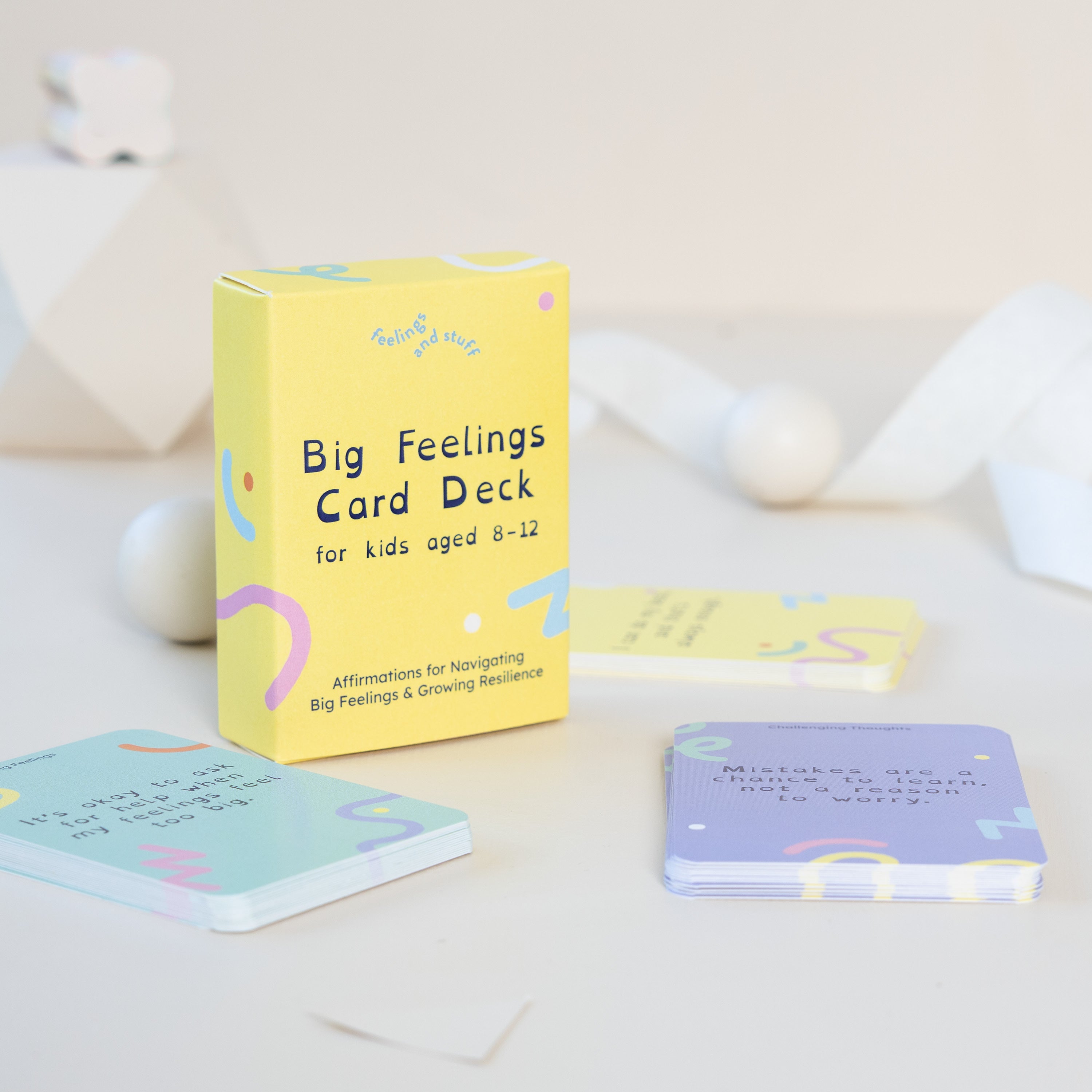 Big Feelings Card Deck for Kids – Self Cared