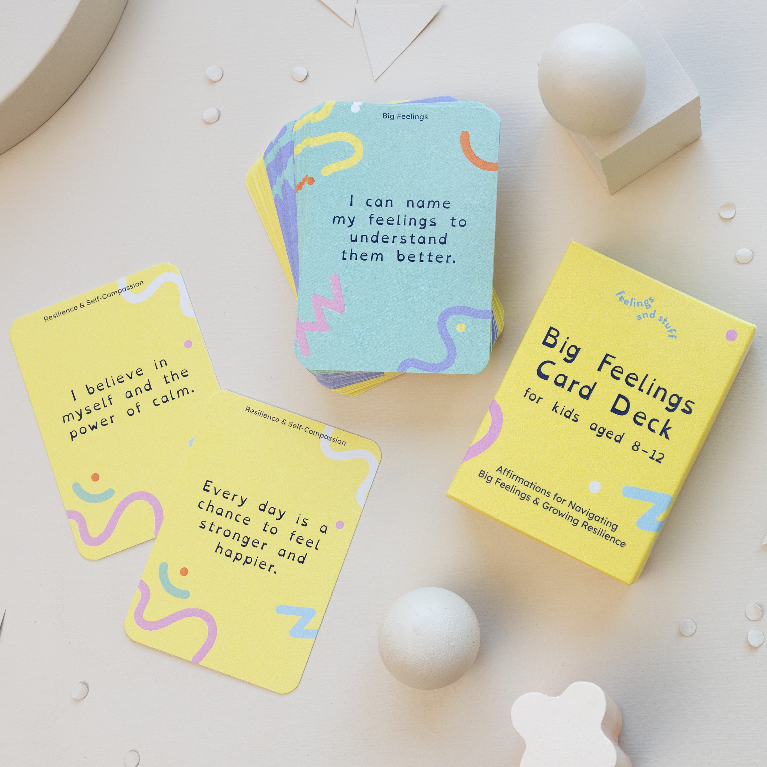 Big Feelings Card Deck for Kids – Self Cared