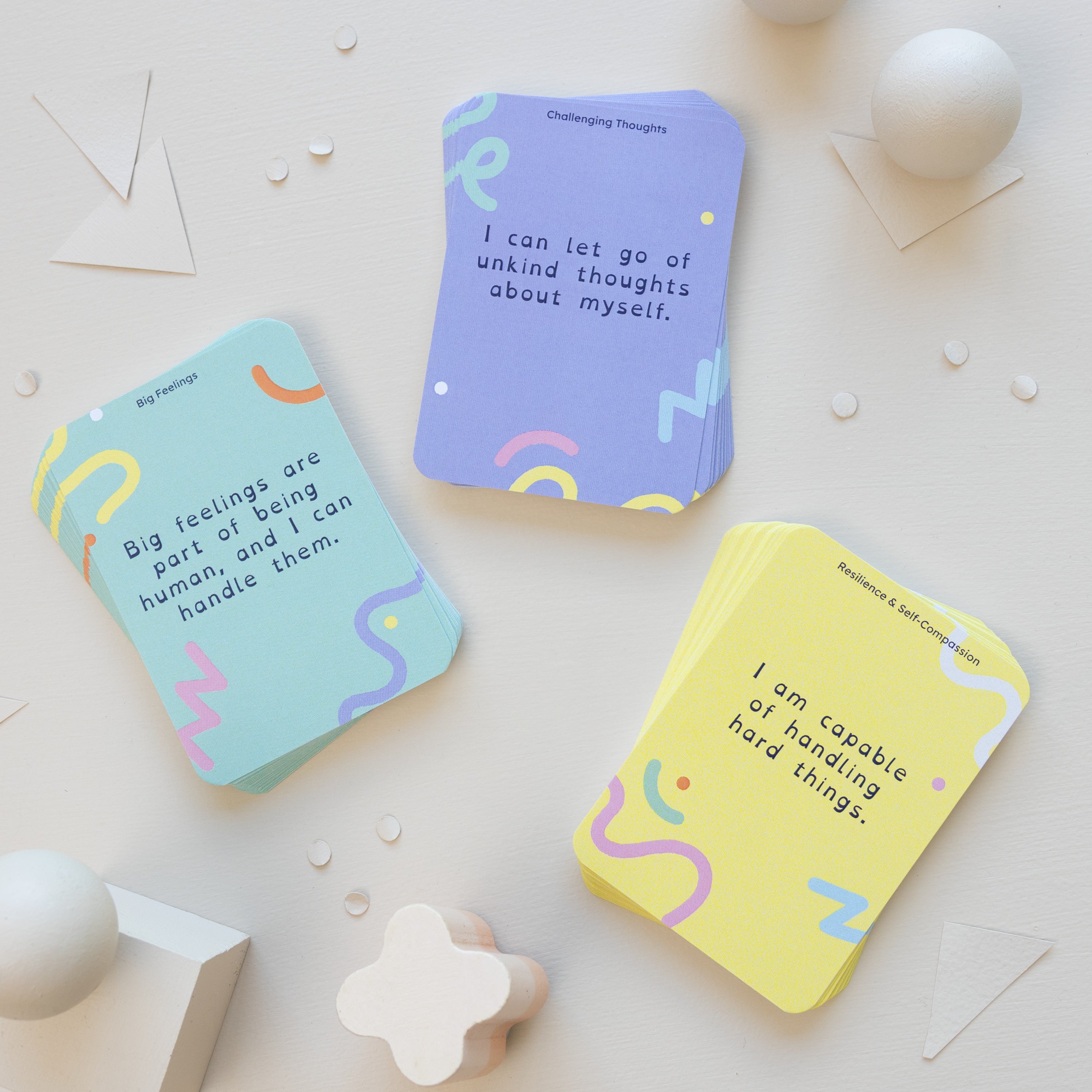 Big Feelings Card Deck for Kids – Self Cared