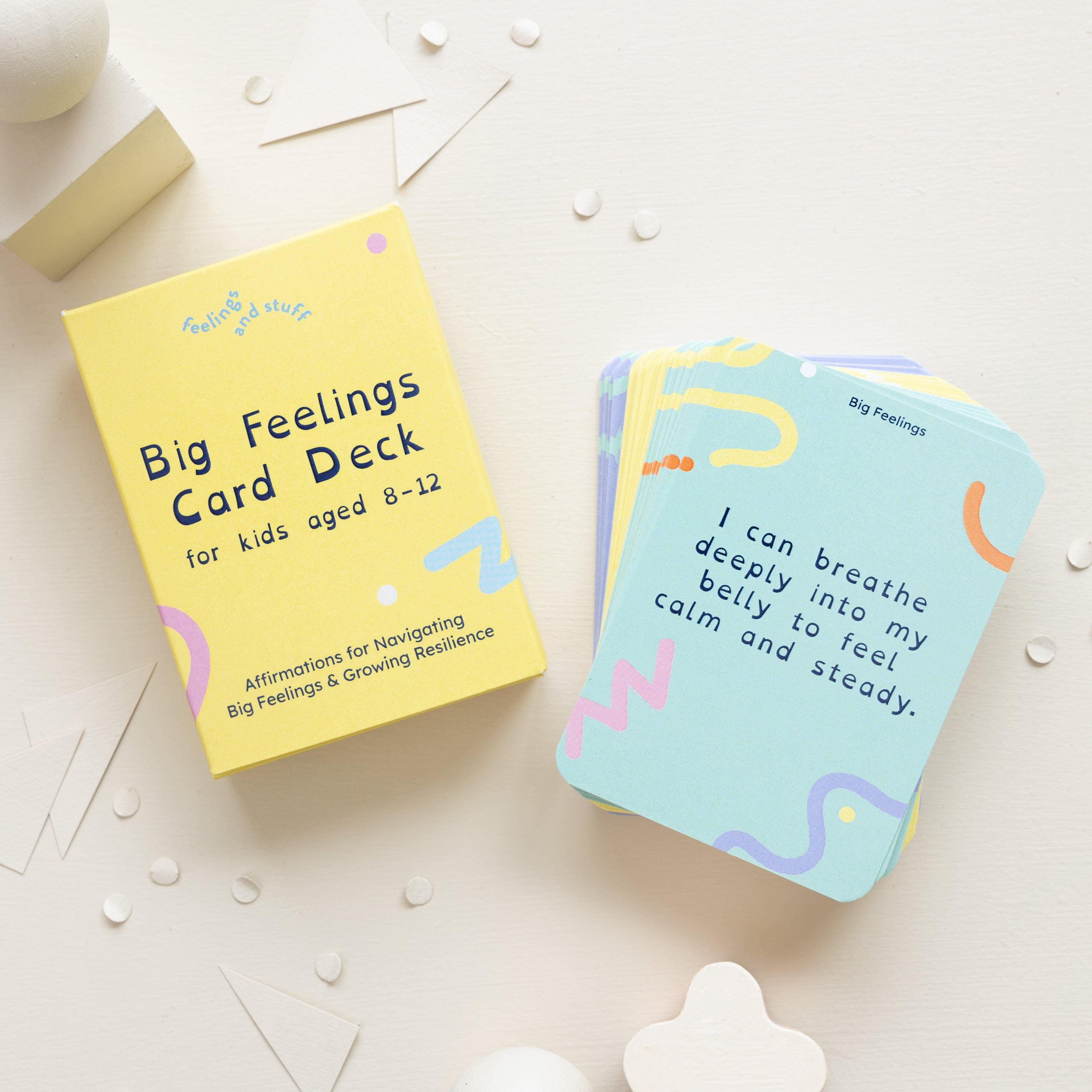 Big Feelings Card Deck for Kids – Self Cared
