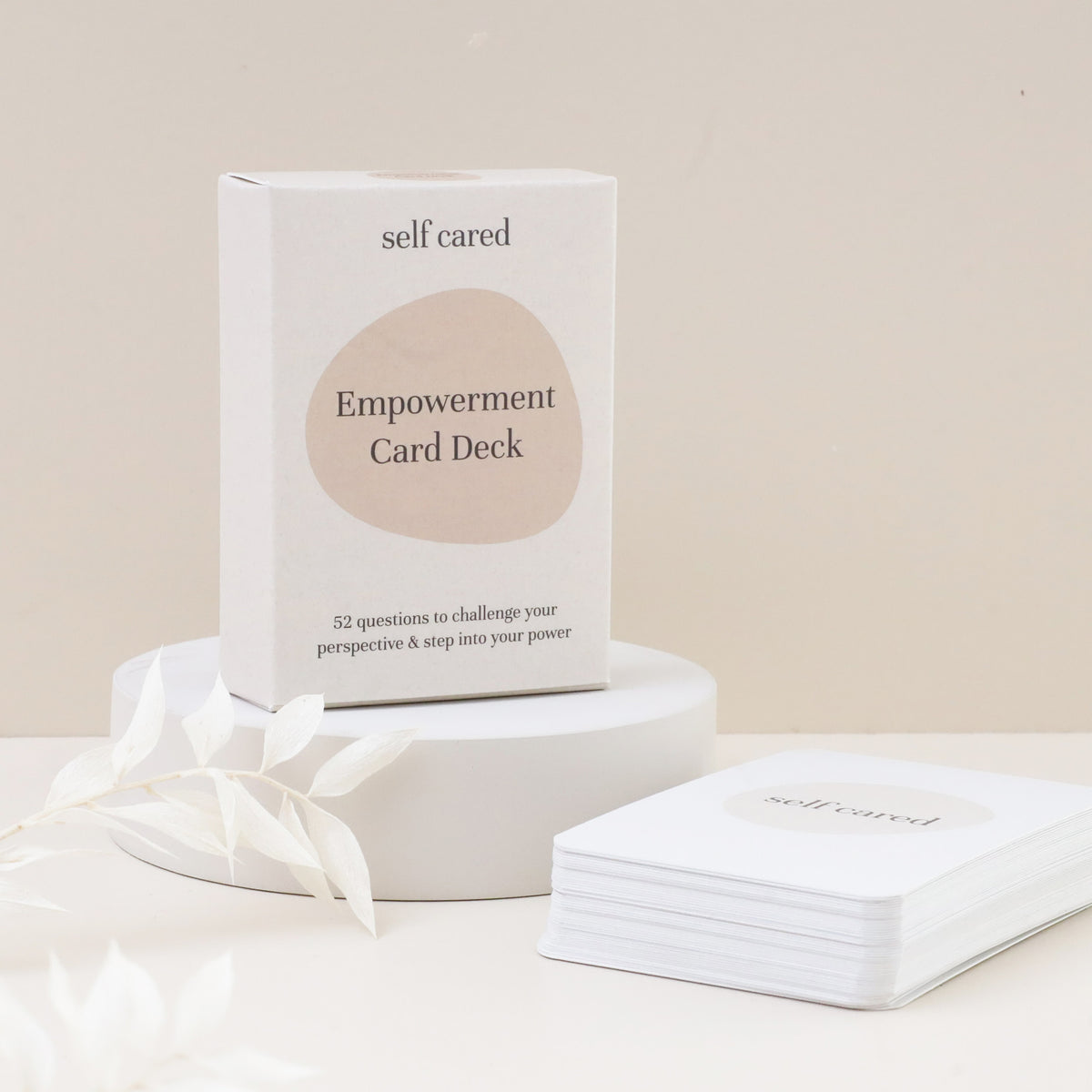 Empowerment Card Deck – Self Cared