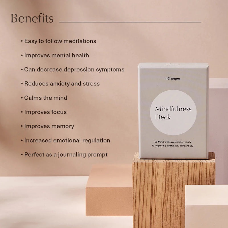 Mindfulness Meditation Card Deck – Self Cared