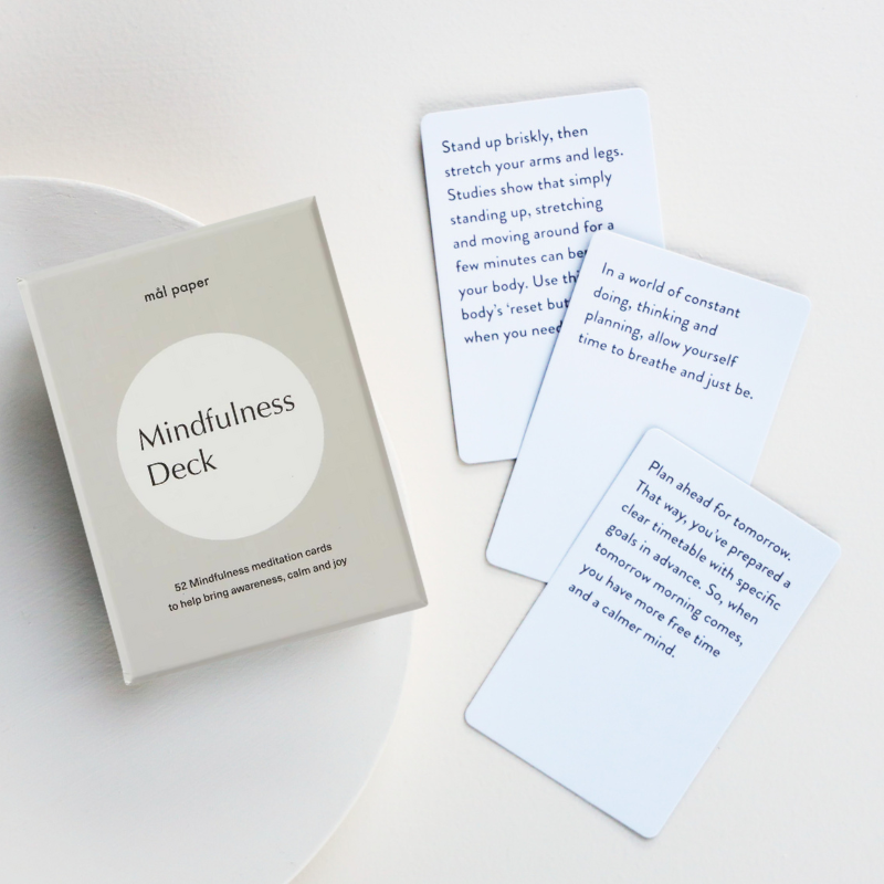 Mindfulness Meditation Card Deck – Self Cared