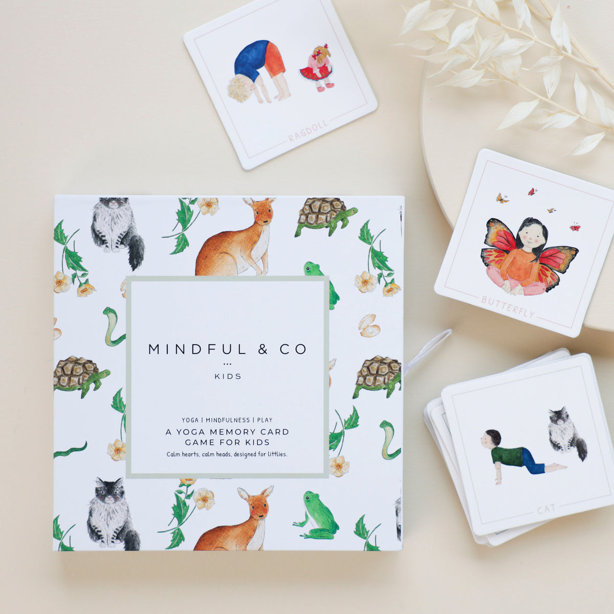 Yoga Memory Card Game – Self Cared