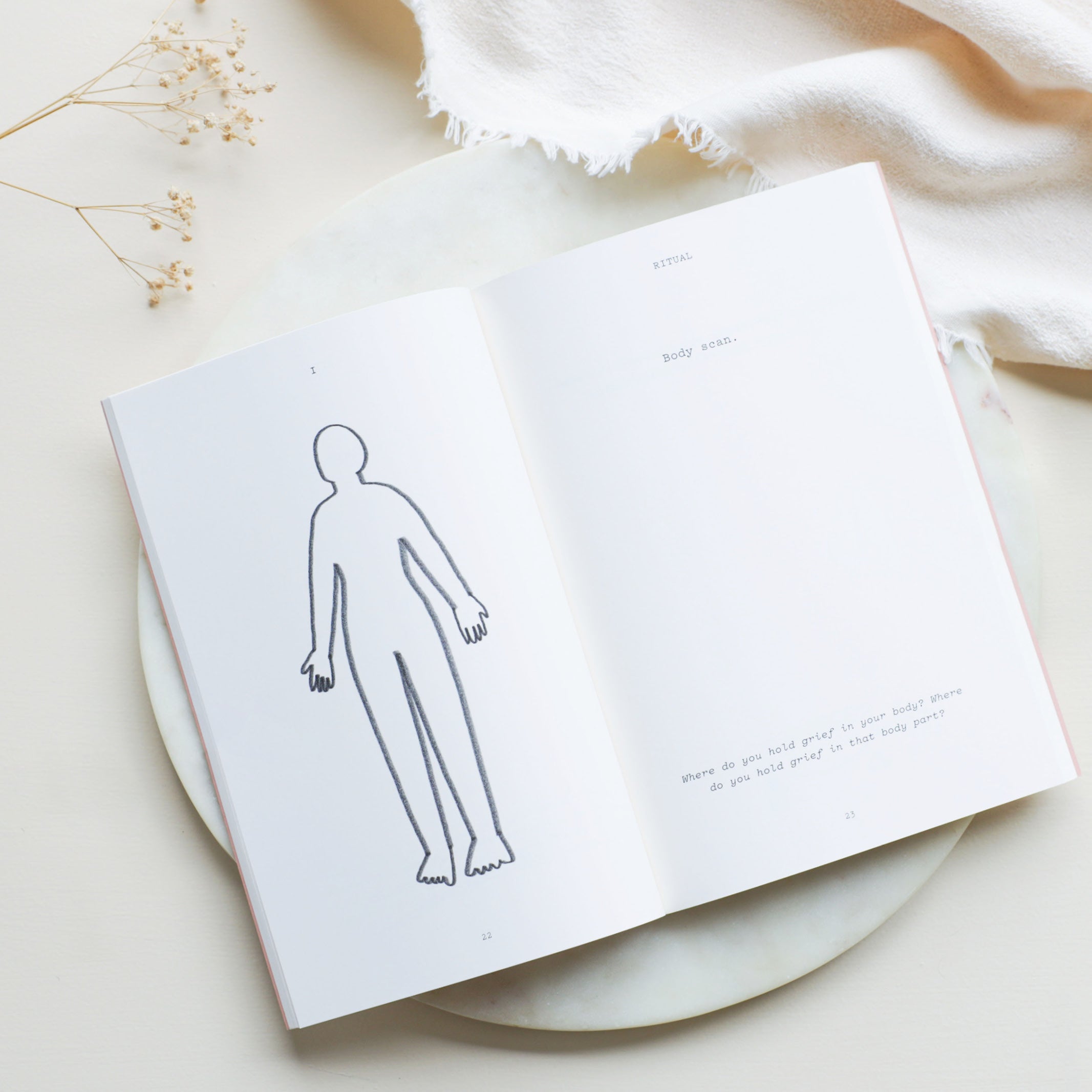 Sitting With Sadness Guided Journal – Self Cared