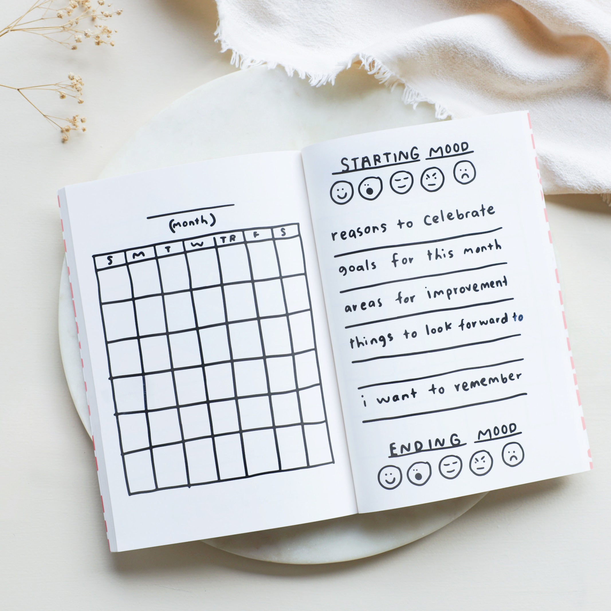 Make It Happen Guided Journal – Self Cared