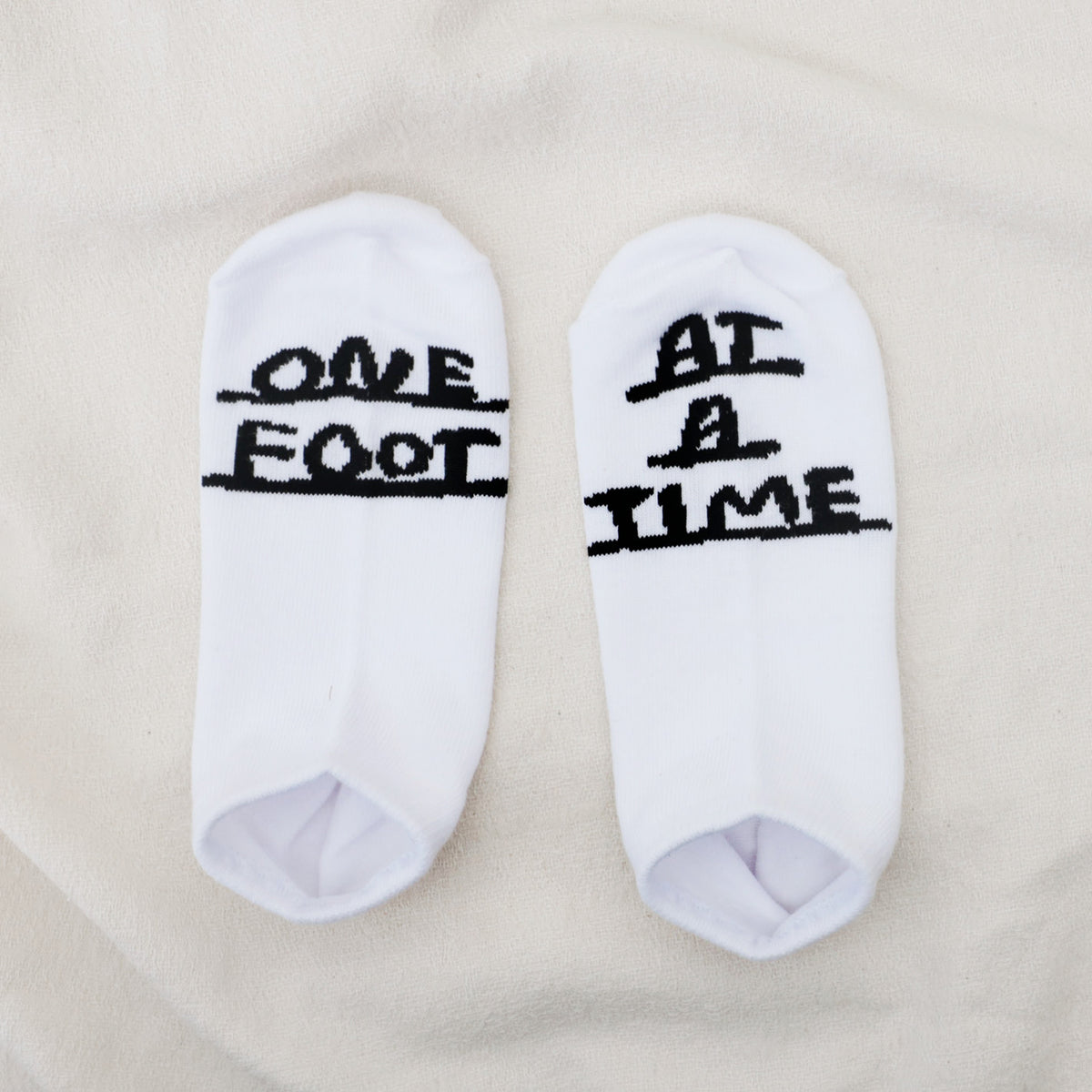 One Foot At A Time Socks – Self Cared