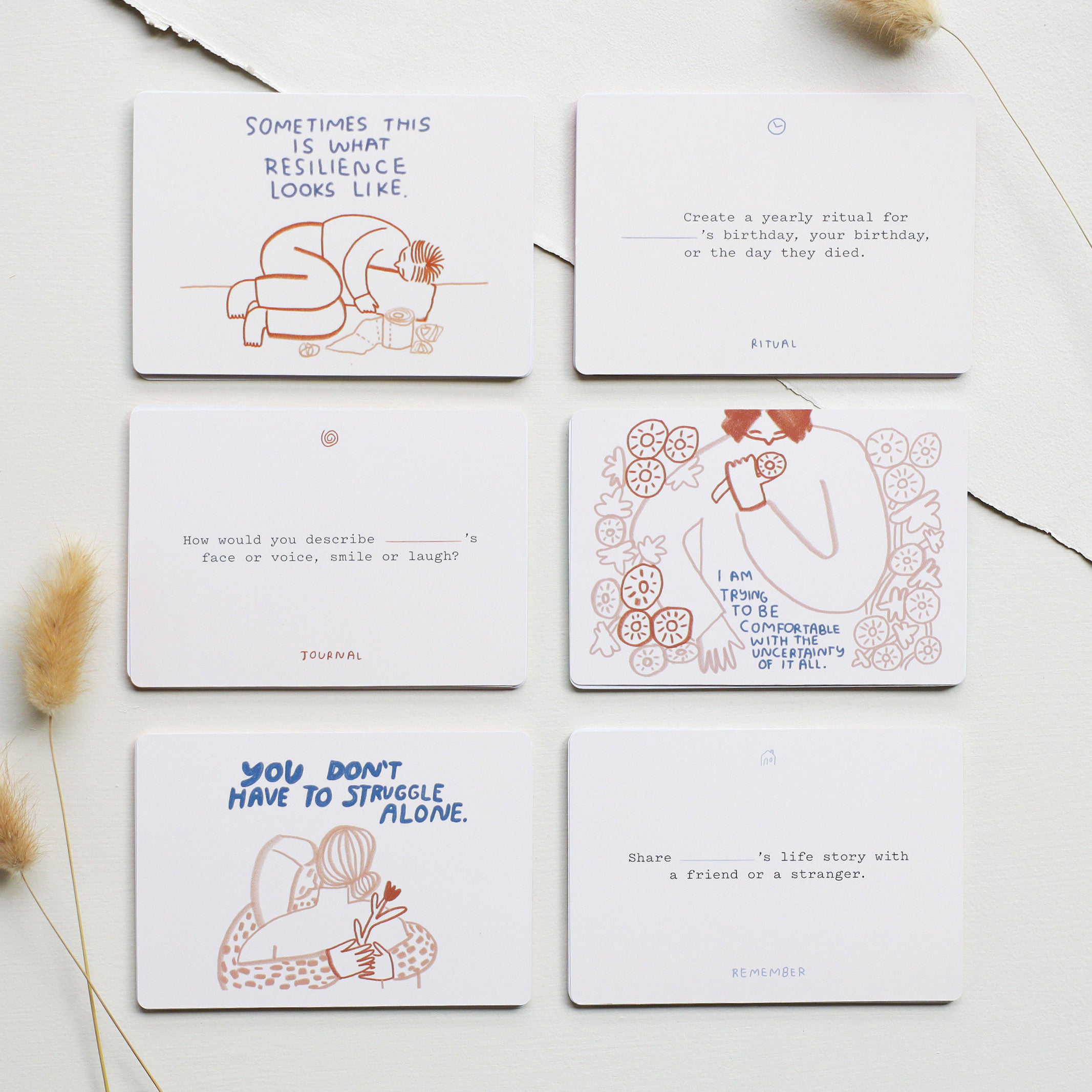 Sitting With Sadness - Loss Card Deck – Self Cared