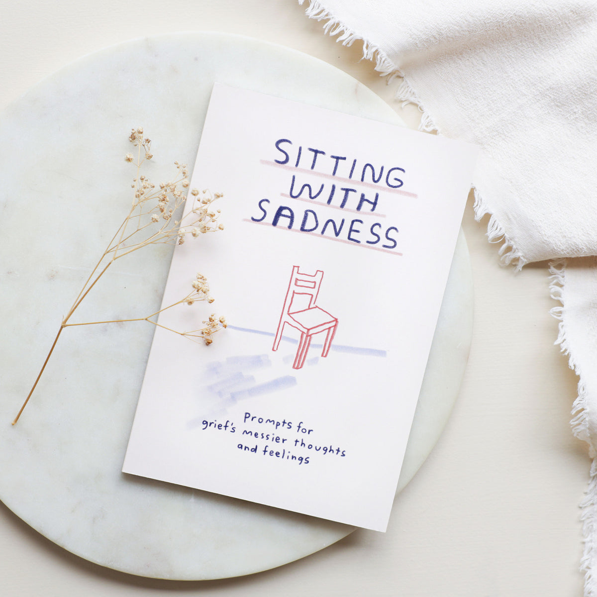 Sitting With Sadness - Guided Journal for Loss – Self Cared