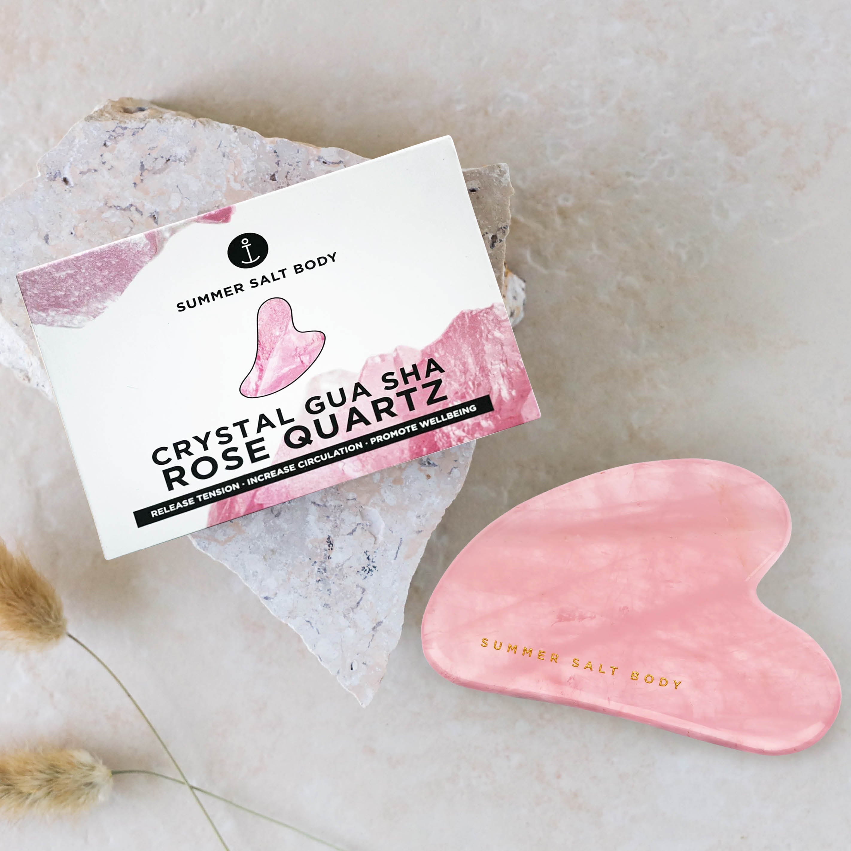 Rose Quartz Gua Sha – Self Cared