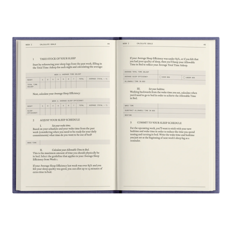 The Anti-Insomnia Notebook – Self Cared