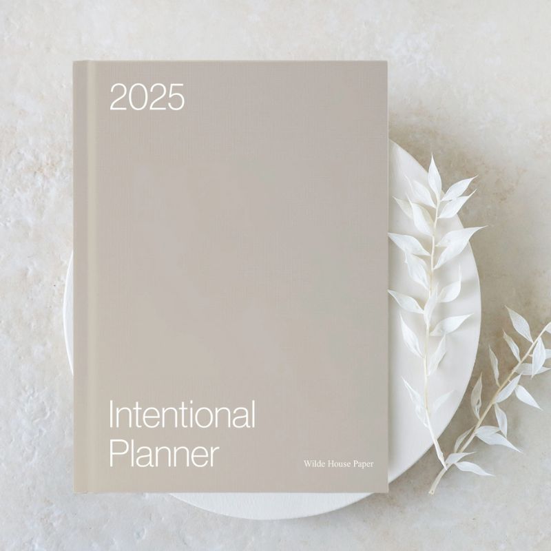 2025 Intentional Planner – Self Cared
