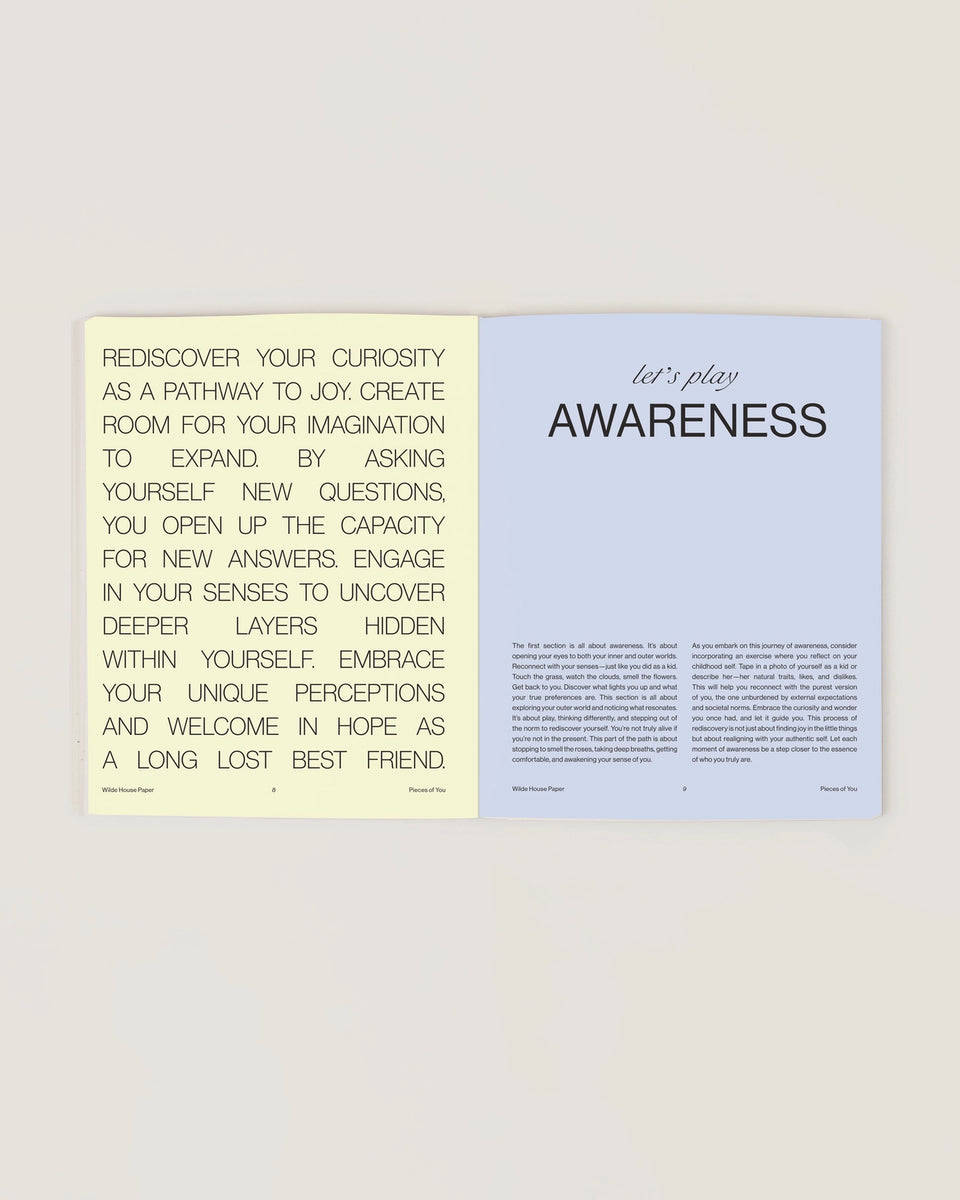 Pieces of You - Inner Child Reconnection Journal – Self Cared