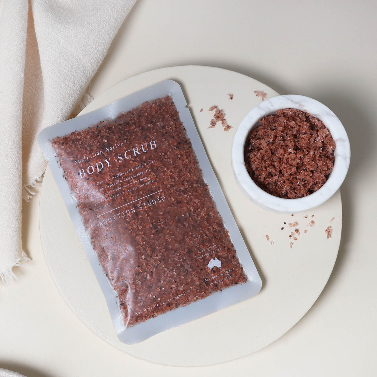 Australian Native Body Scrub Sachet – Self Cared