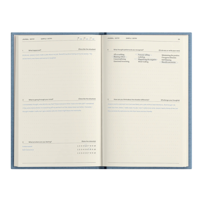 The Anti-Anxiety Notebook – Self Cared