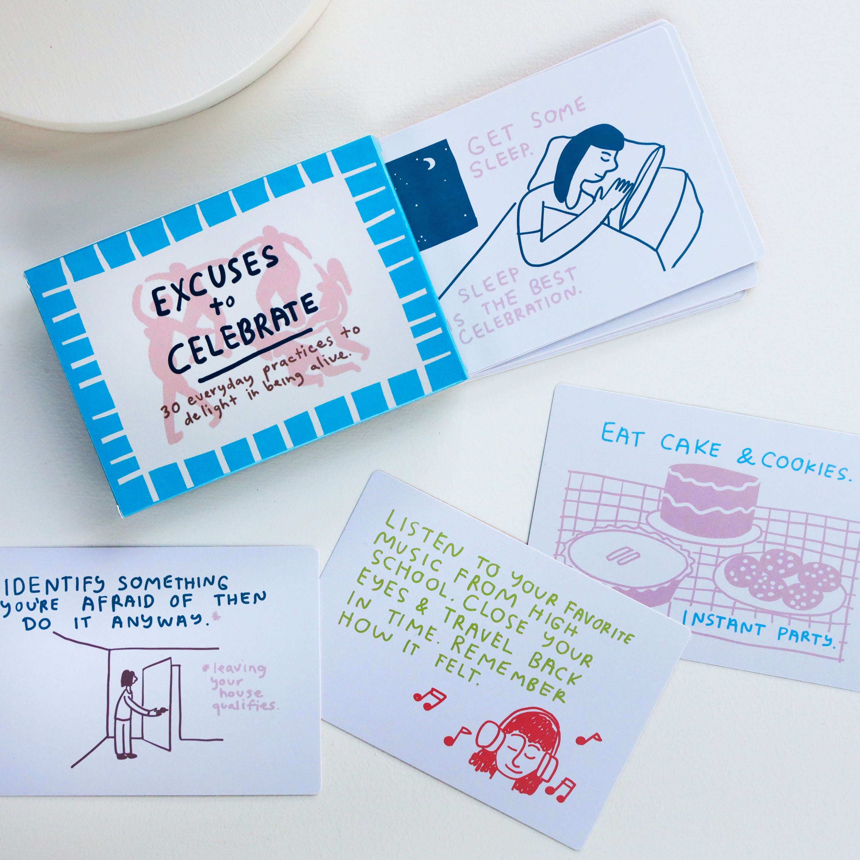 Excuses To Celebrate Card Deck – Self Cared