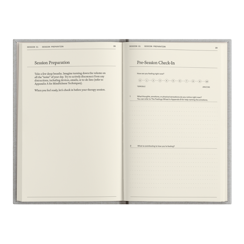 Guided Therapy Journal – Self Cared